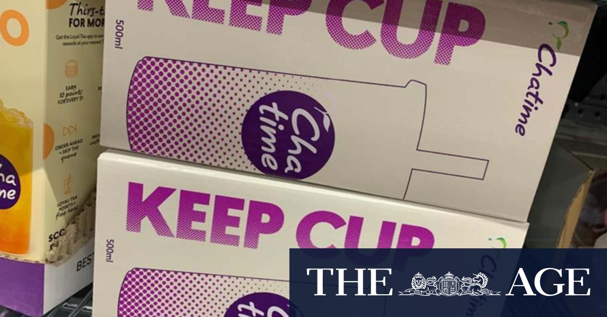 Chatime reusable cups thrown away later KeepCup sues for trademark ...