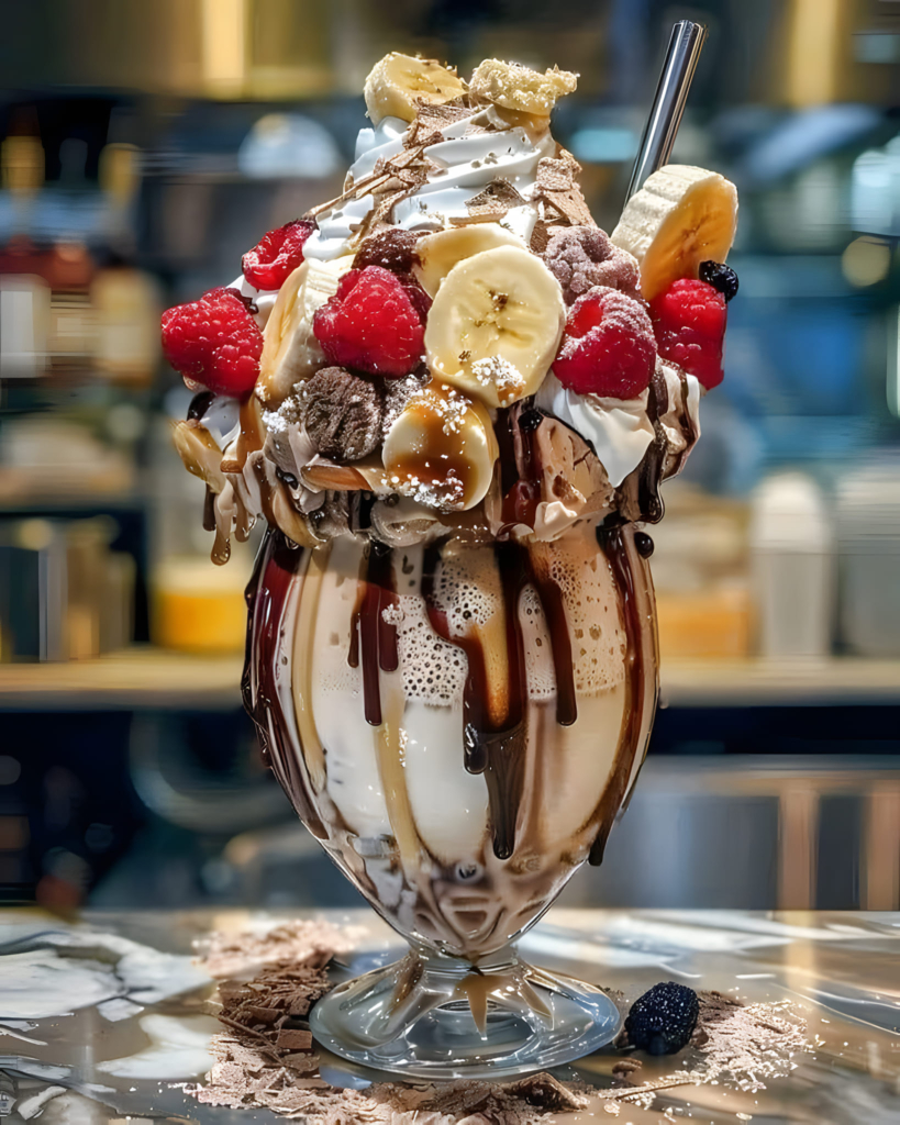 Ultimate Banana Split Milkshakes: A Sweet and Creamy Indulgence - Famousbio