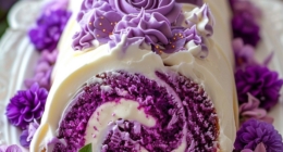 Purple Velvet Cake Roll: A Stunning and Delicious Treat - Famousbio