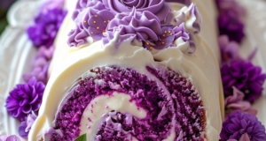 Purple Velvet Cake Roll: A Stunning and Delicious Treat - Famousbio