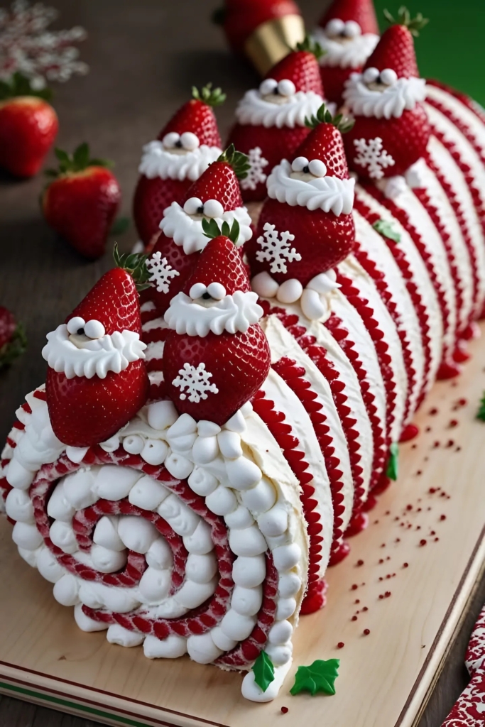 Strawberries and Cream Chantilly Log Recipe - Famousbio