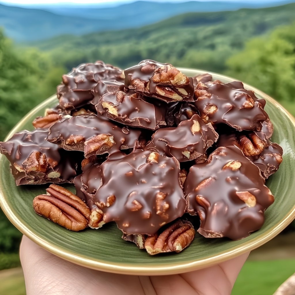 Irresistible Chocolate Pecan Turtle Clusters: A Sweet and Salty Treat! - Famousbio