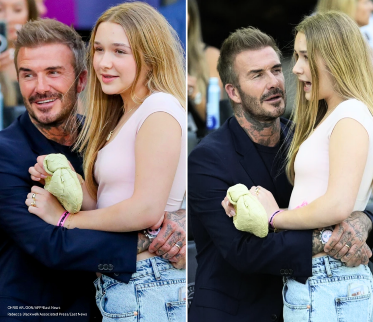 David Beckham and Daughter Harper’s Heartwarming Moment Sparks Online ...